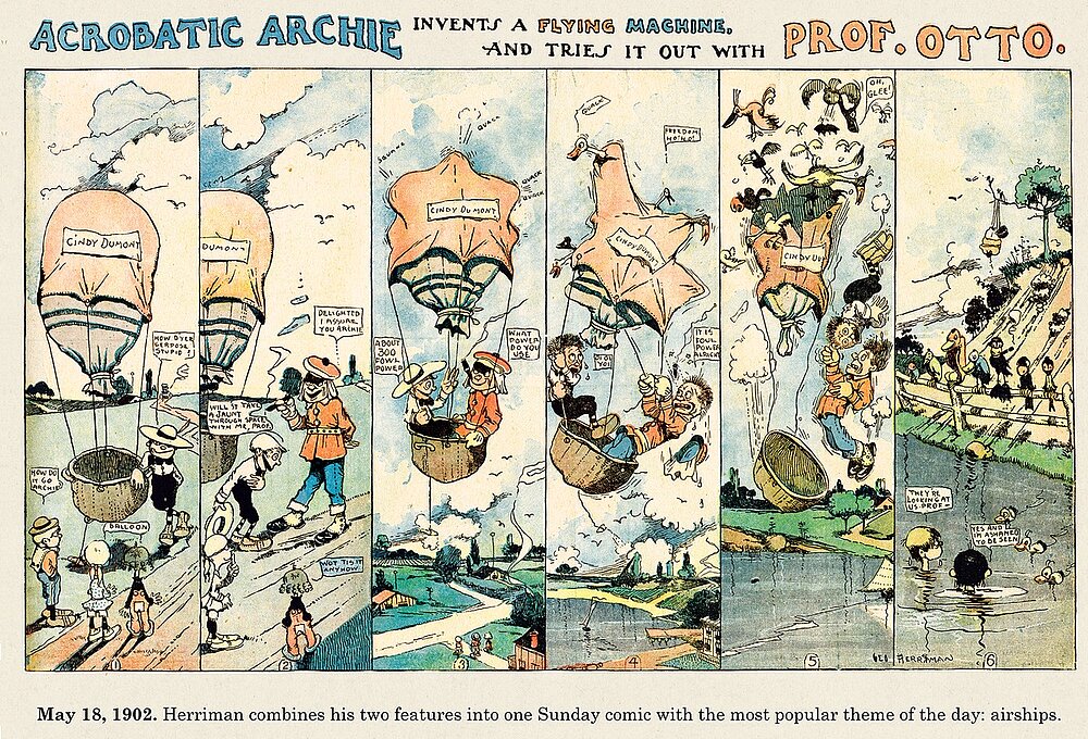 Der erste Comic-Held trägt gelb - Kaiserzeit | Zeitklicks